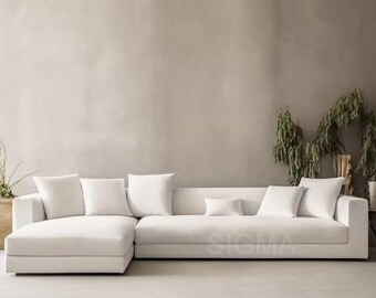 Custom Made Luxury Couch Sofa Sectional Living Room Furniture L Shape ...