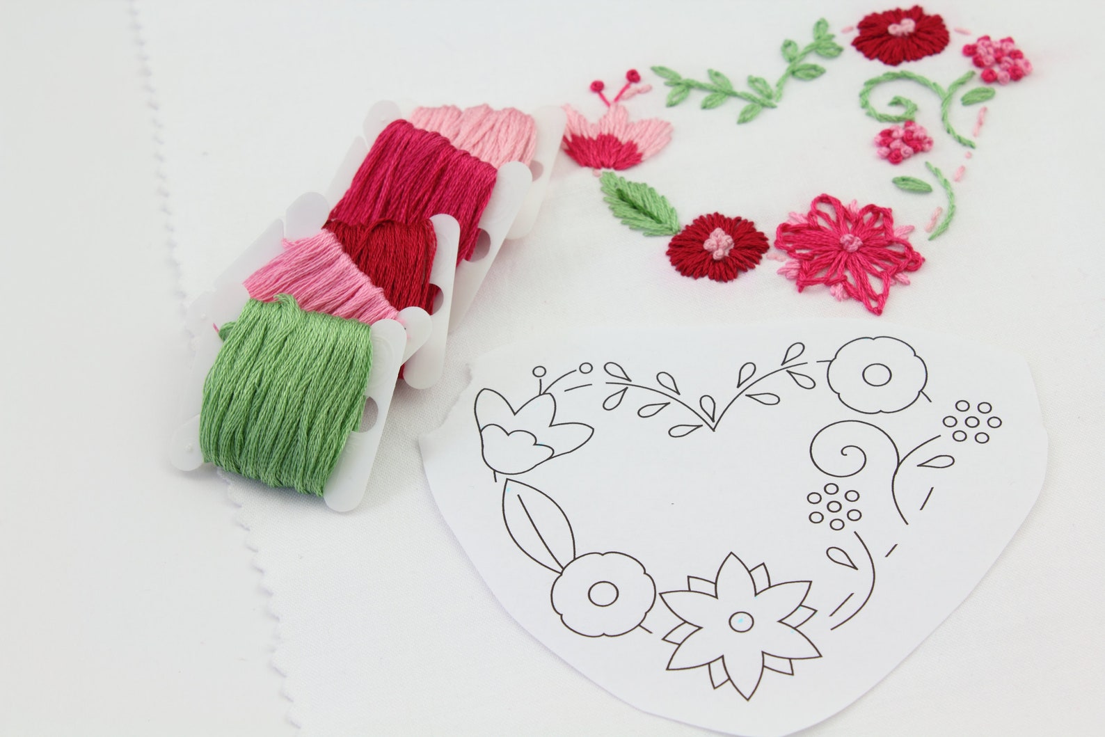 Flower Embroidery Design Flower Fancy Hand Embroidery Flowers - Etsy