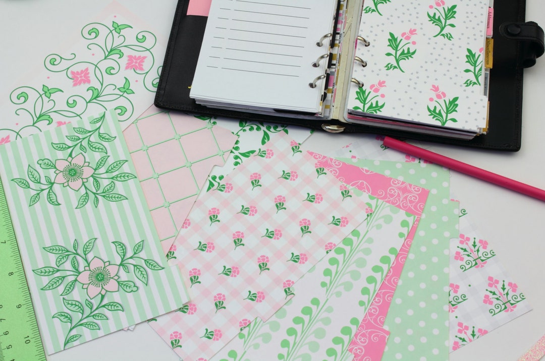 Planner Dividers Personal Size Planner Tabbed Dividers Printable ...