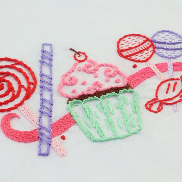 Candy Embroidery - Etsy