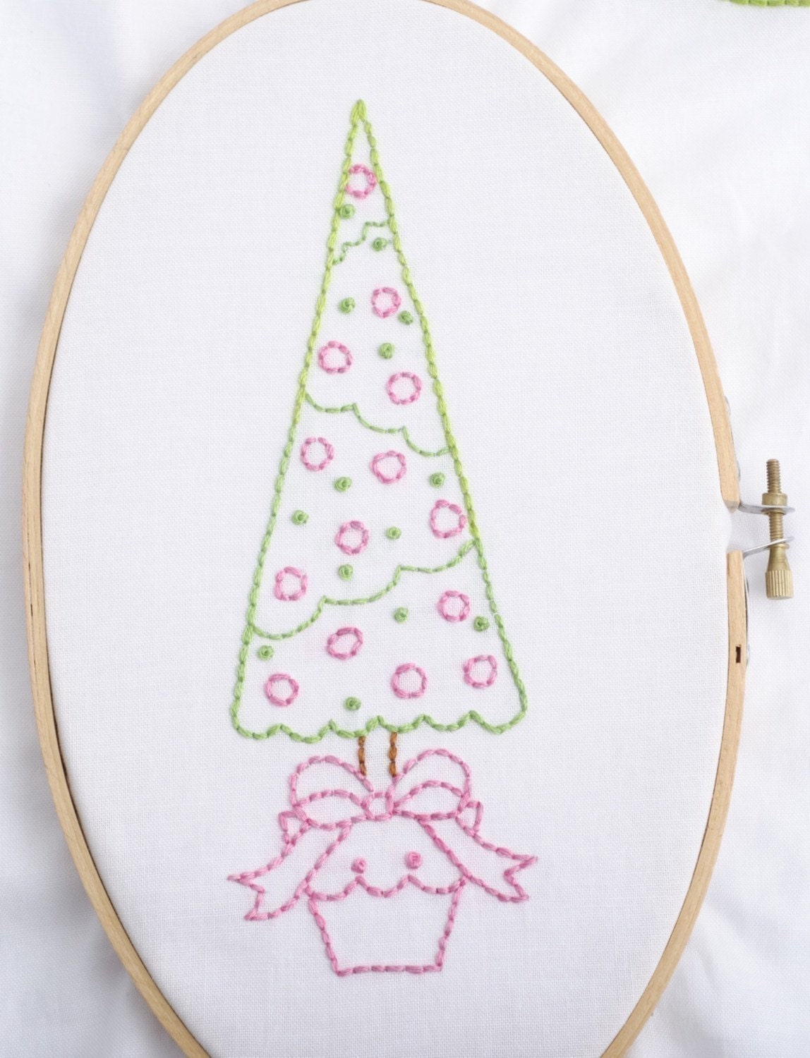 Christmas Embroidery Pattern Merry Christmas Embroidery - Etsy