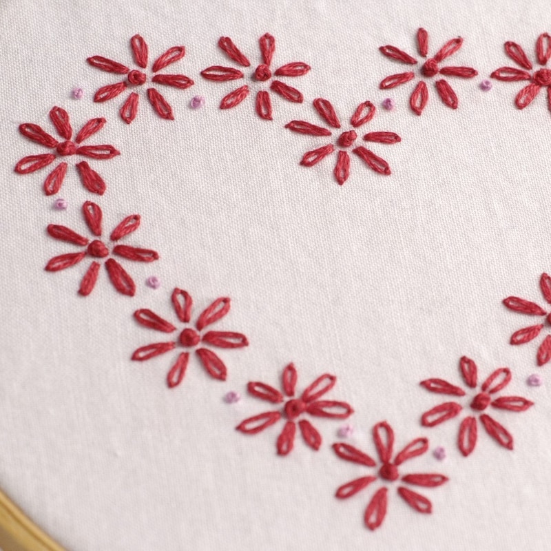 Valentine Embroidery - Etsy