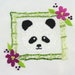 Panda Embroidery Design Panda Bear Embroidery Pattern Hand Embroidery ...