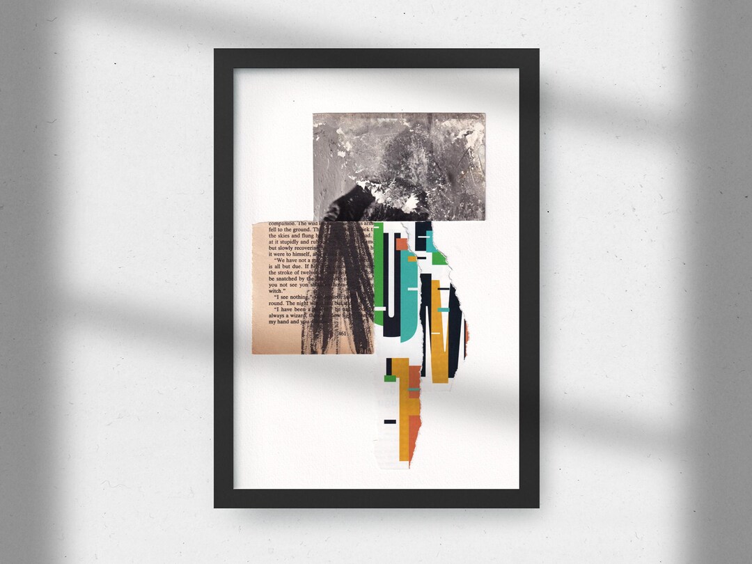 Original Collage Work - Scratch V.4 - Etsy