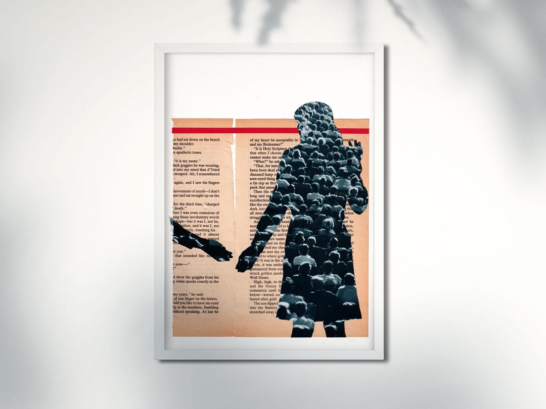 Collage Art - Printable Collage Work - Attenberg - Etsy