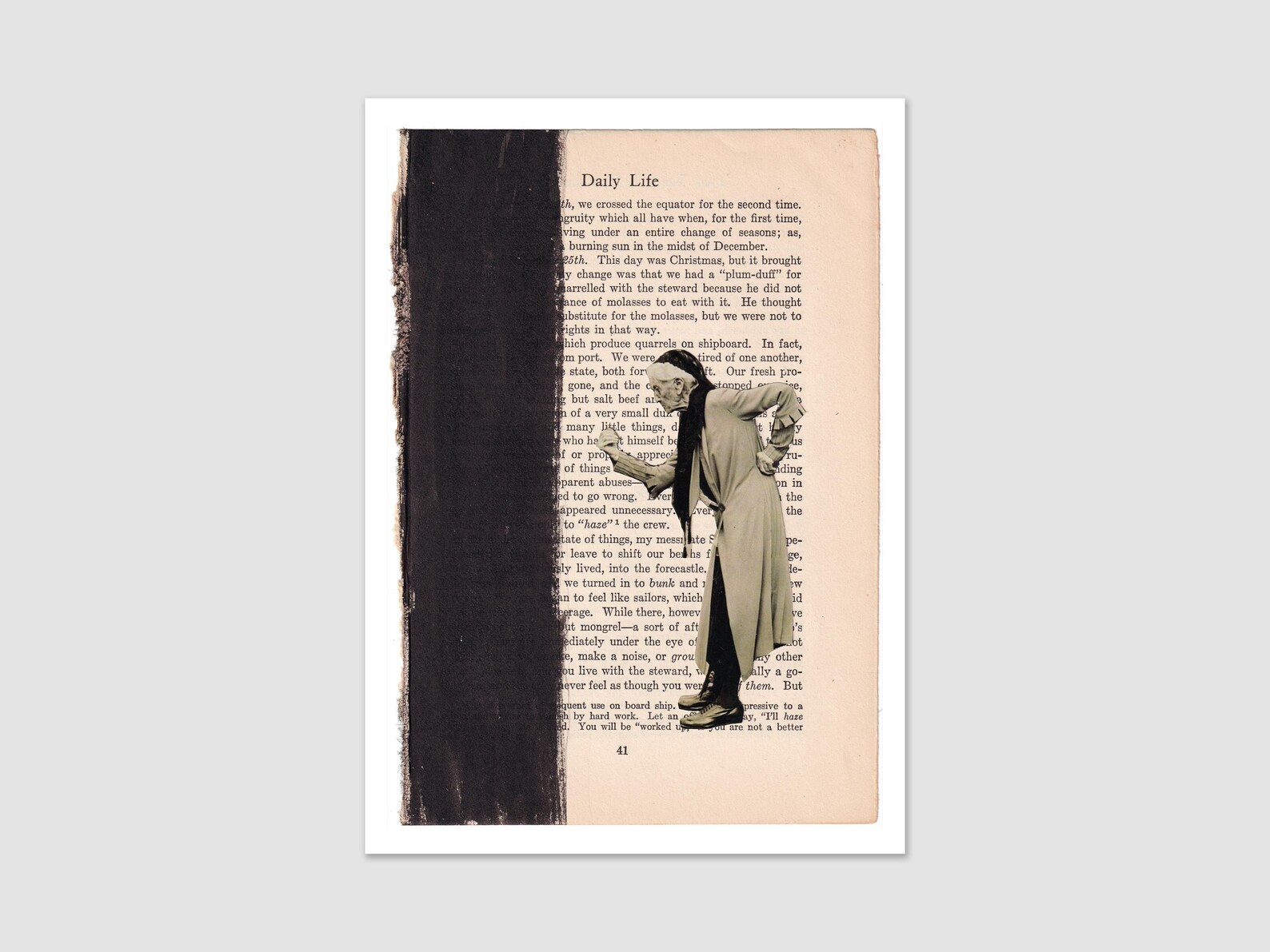 Contemporary Collage Art Print - Daily Life - Etsy