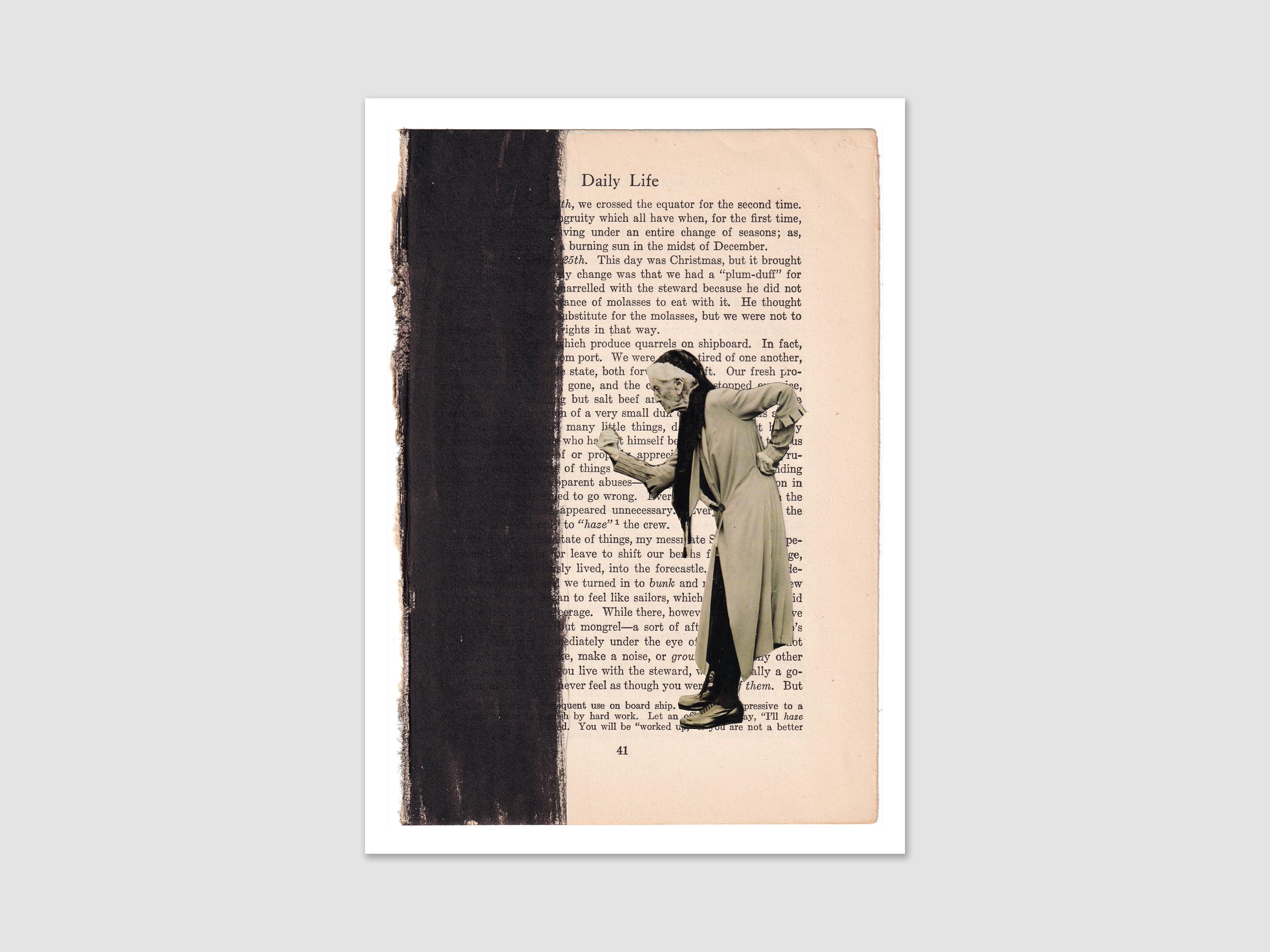 Contemporary Collage Art Print - Daily Life - Etsy