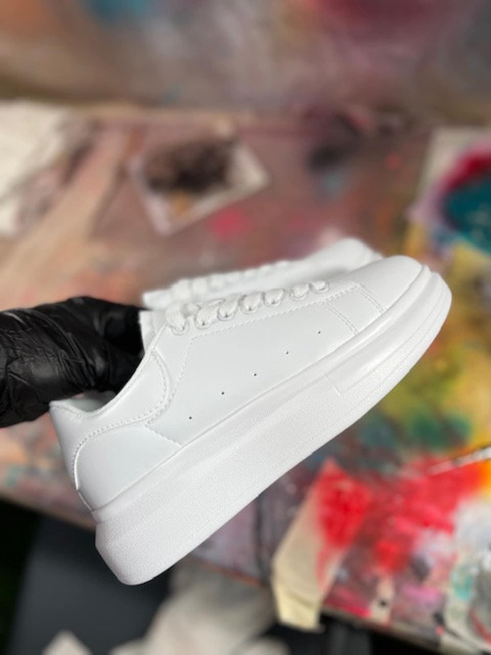 Custom Drip Women Sneakers Wet Drip Look 3d - Etsy