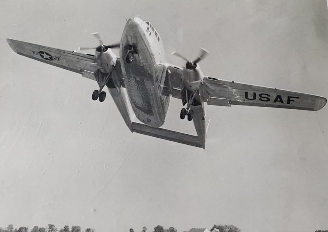 Vintage Fairchild C-119 Flying Boxcar Photo | USAF Military Aircraft ...