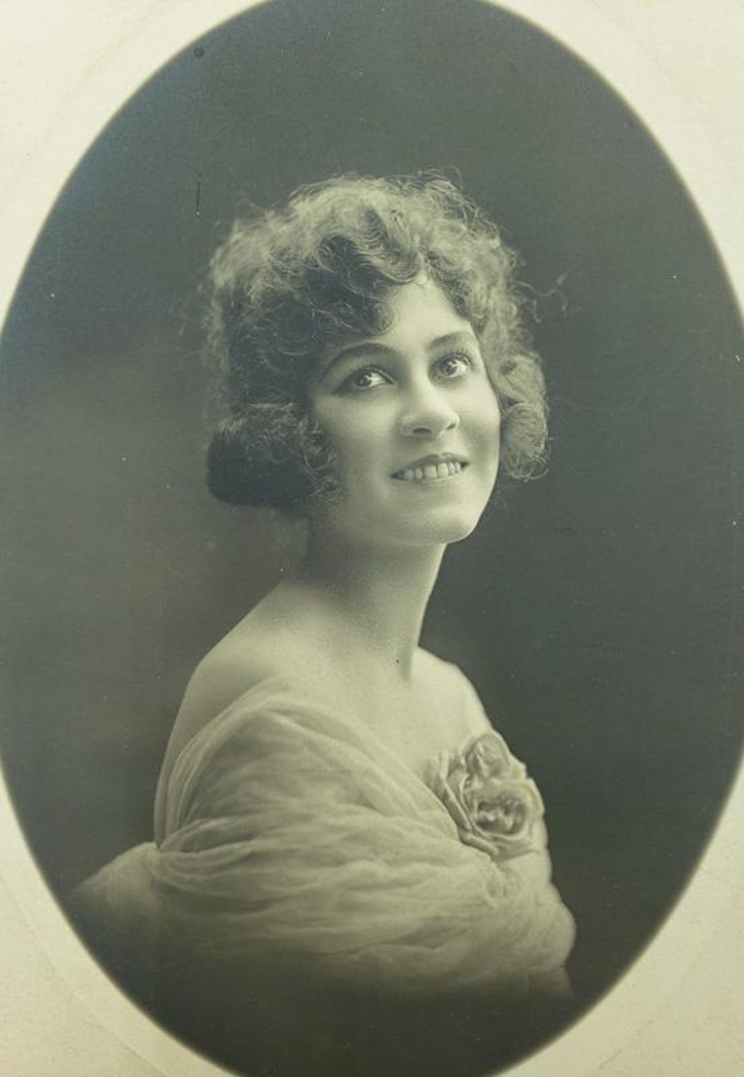 Vintage Violet Mersereau Photograph: 1910s Reutlinger Paris Portrait - Etsy