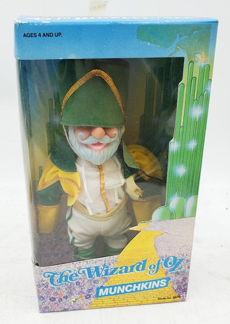 Full Set of 9 Wizard of Oz 50th Anniversary Munchkin Dolls – Multi Toys ...