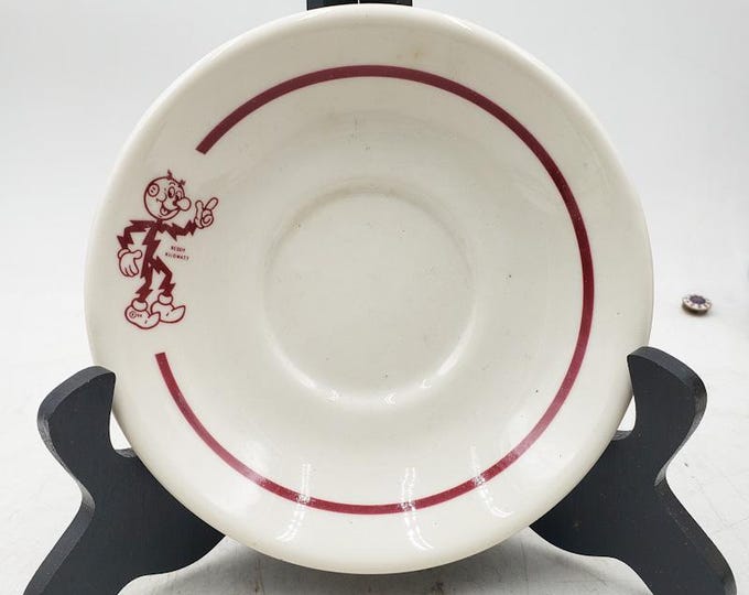 Vintage Reddy Kilowatt Syracuse China Plate – 6" Diameter – Utility ...