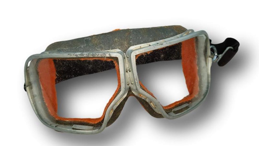 Vintage Racing Goggles – Early Motorcycle, Aviation, or Auto Racing ...