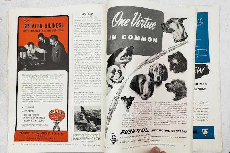 1942 Commercial Car Journal: WWII REO Fleet Issue, Wartime Industry Ads ...