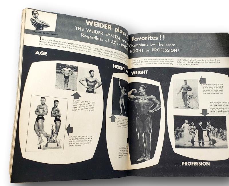 1950s How to Build a Strong Muscular Body by Joe Weider - Etsy