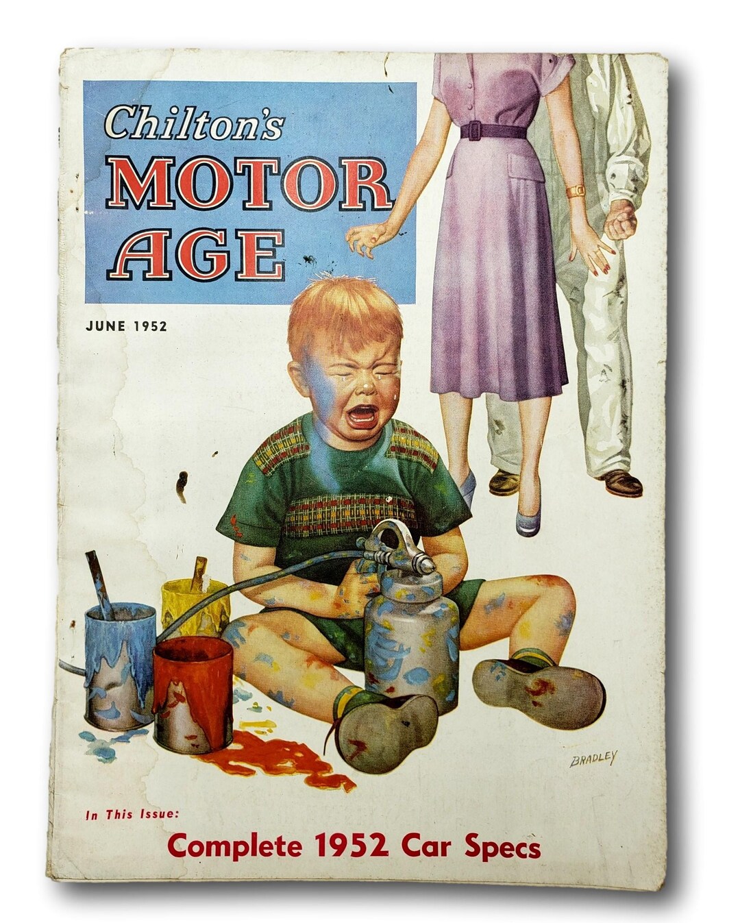 Chilton’s Motor Age Magazine June 1952 – Complete 1952 Car Specs ...