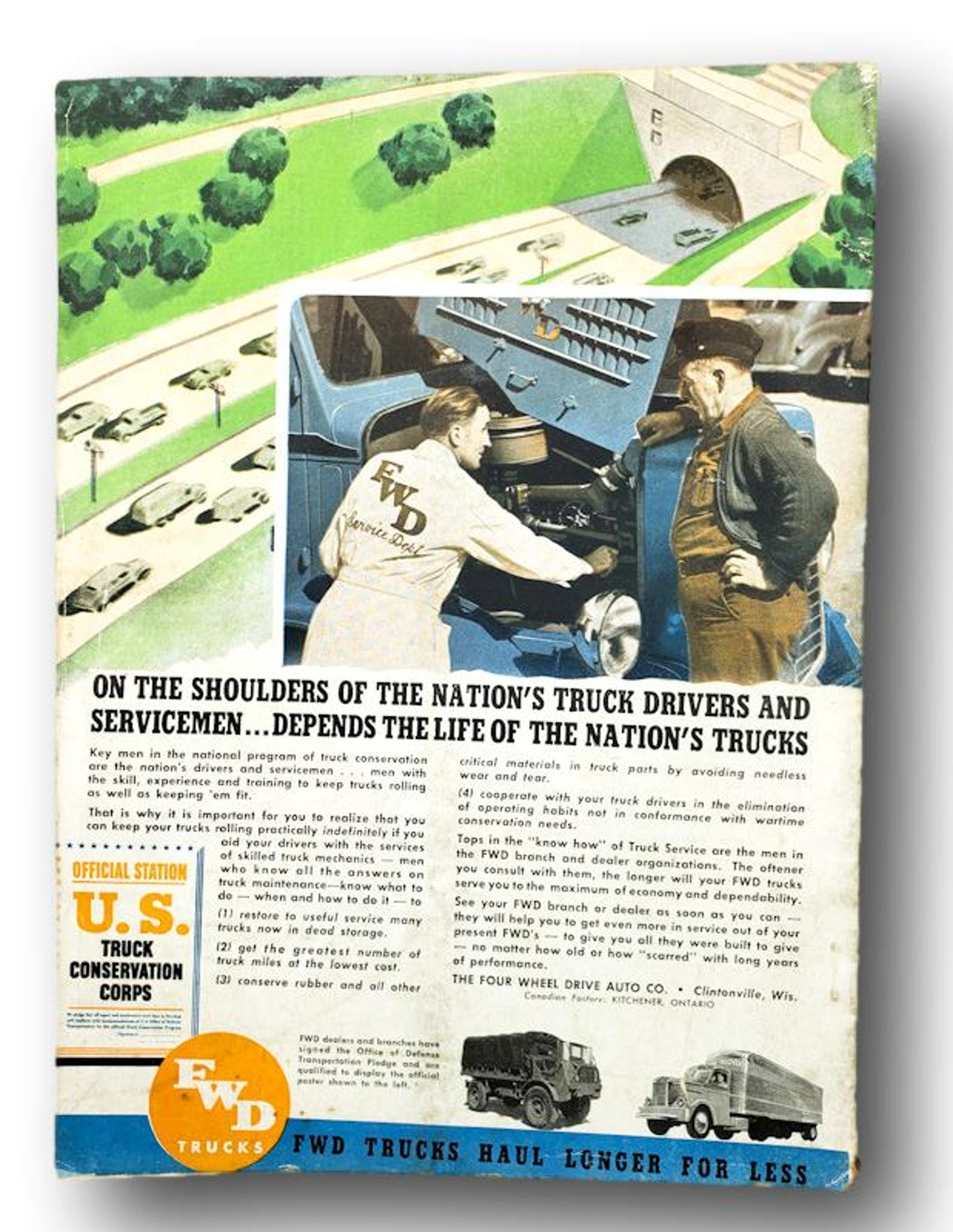 1942 Commercial Car Journal: WWII REO Fleet Issue, Wartime Industry Ads ...