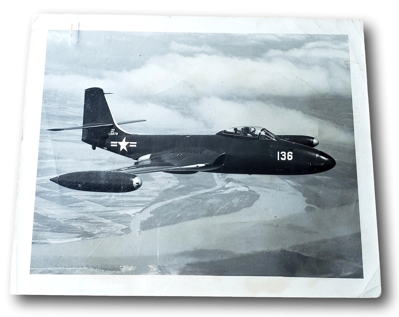 1951 Mcdonnell U.S. Navy Jet Photo | 8x10 Vintage Aviation Press ...