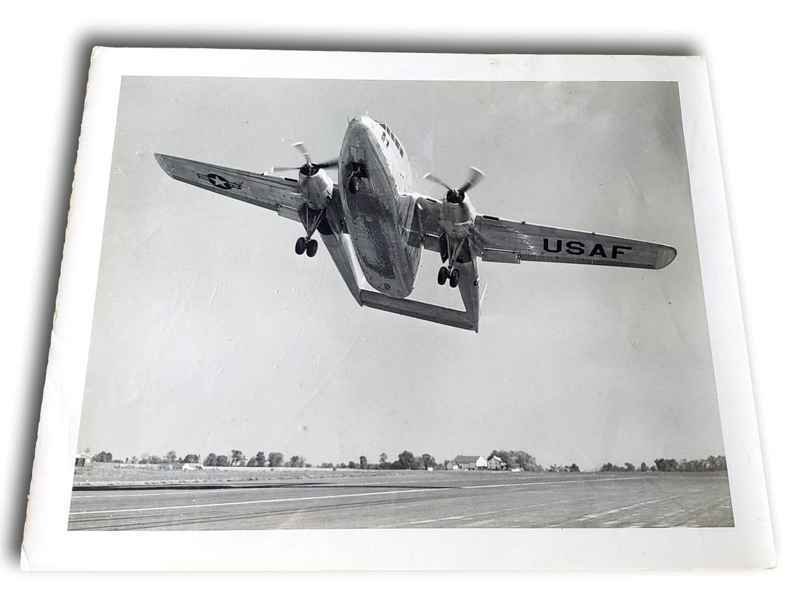 Vintage Fairchild C-119 Flying Boxcar Photo | USAF Military Aircraft ...