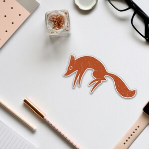 Fox Sticker - Etsy