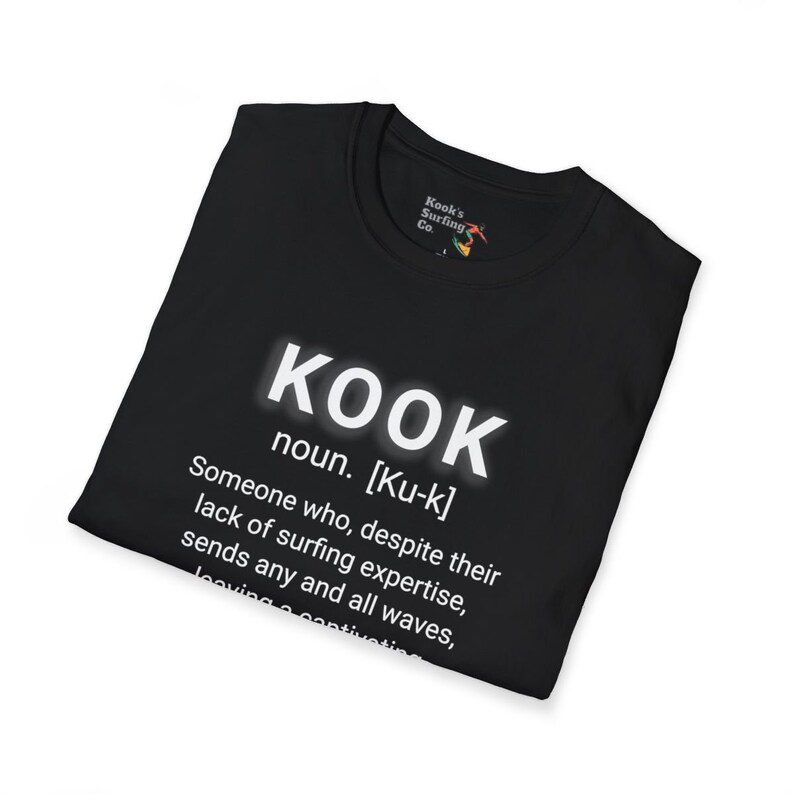 Kook Definition T-shirt Black - Etsy