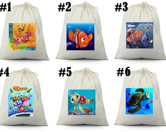 Finding Nemo Inspired Party Favor Bags - Etsy