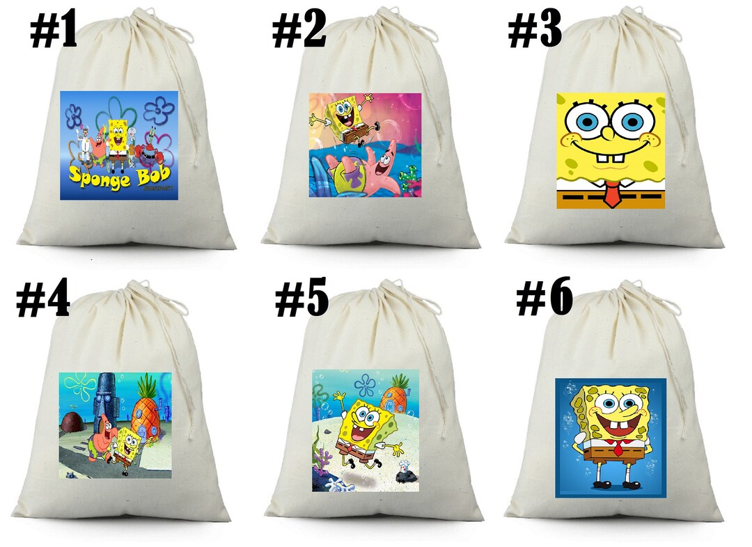 12 Sponge Bob Square Pants Birthday Party Favor Candy Loot Treat ...