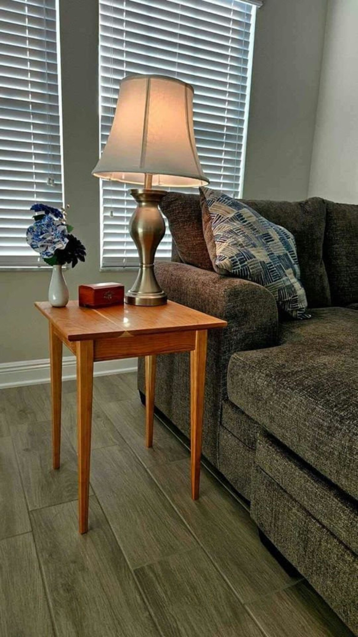 Handmade Cherry End Table, Nightstand, or Side Table Shaker Inspired - Etsy