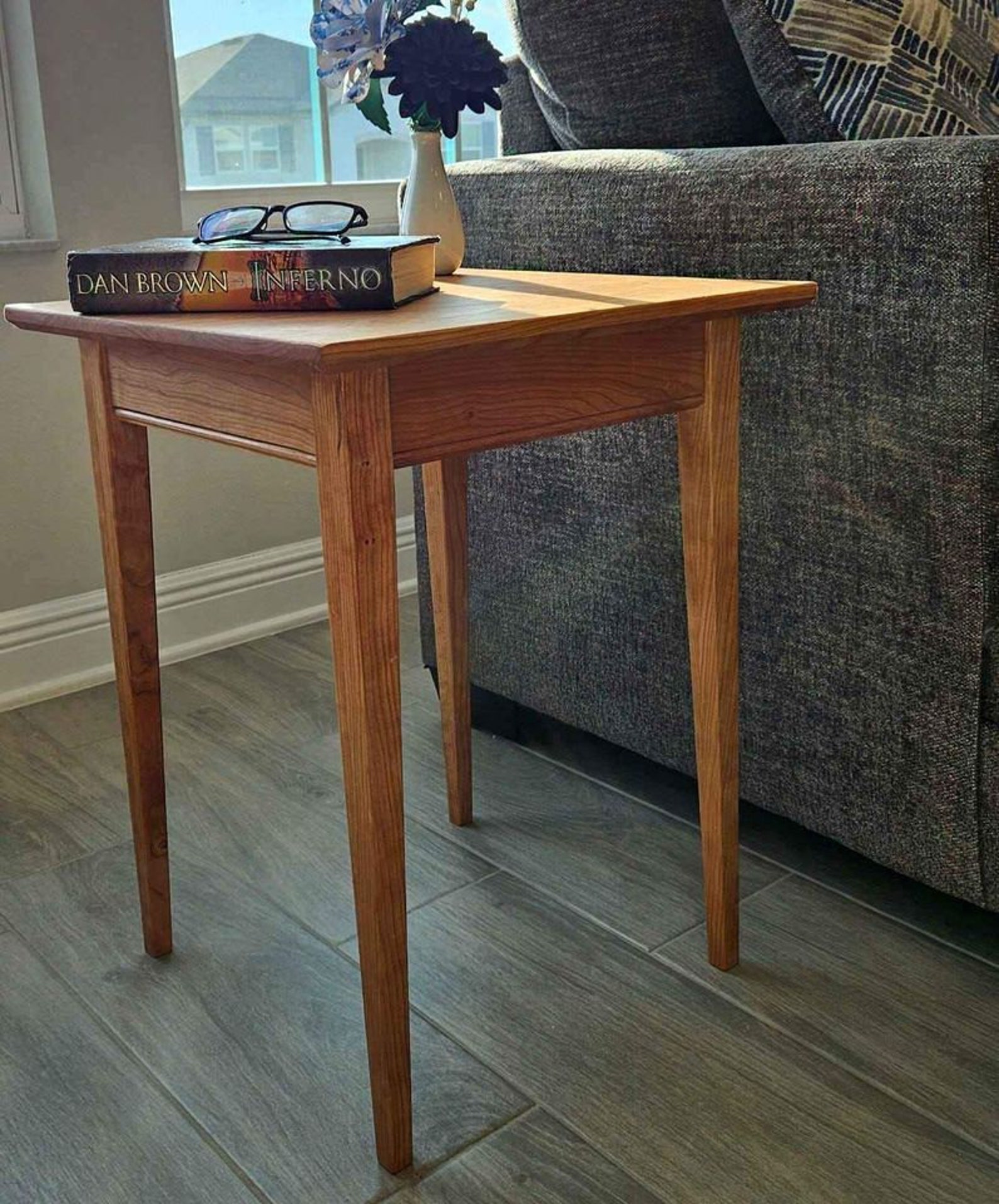 Handmade Cherry End Table, Nightstand, or Side Table Shaker Inspired - Etsy