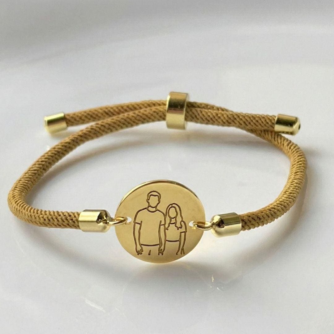 Custom Engraved Bracelet | Personalized Arm Candy Bracelet, Non Tarnish ...