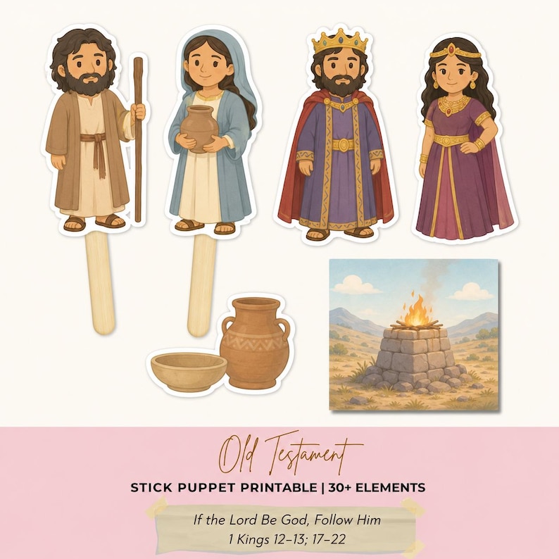 Come Follow Me 2026 Old Testament July 5, 1 Kings 12–13 | Elijah Bible ...