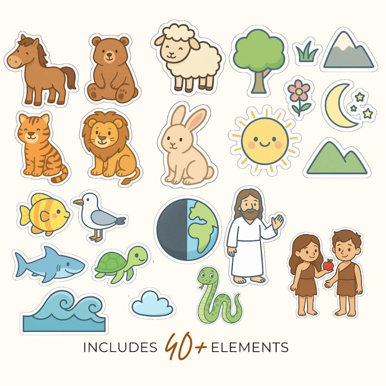 Come Follow Me 2026 Old Testament: the Creation and the Fall Puppet ...
