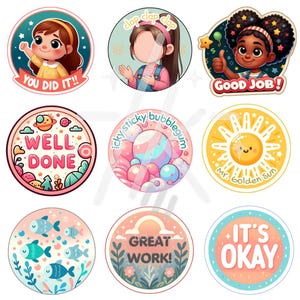 Ms Rachel Stickers, Words of Affirmation, Printable Digital Download ...