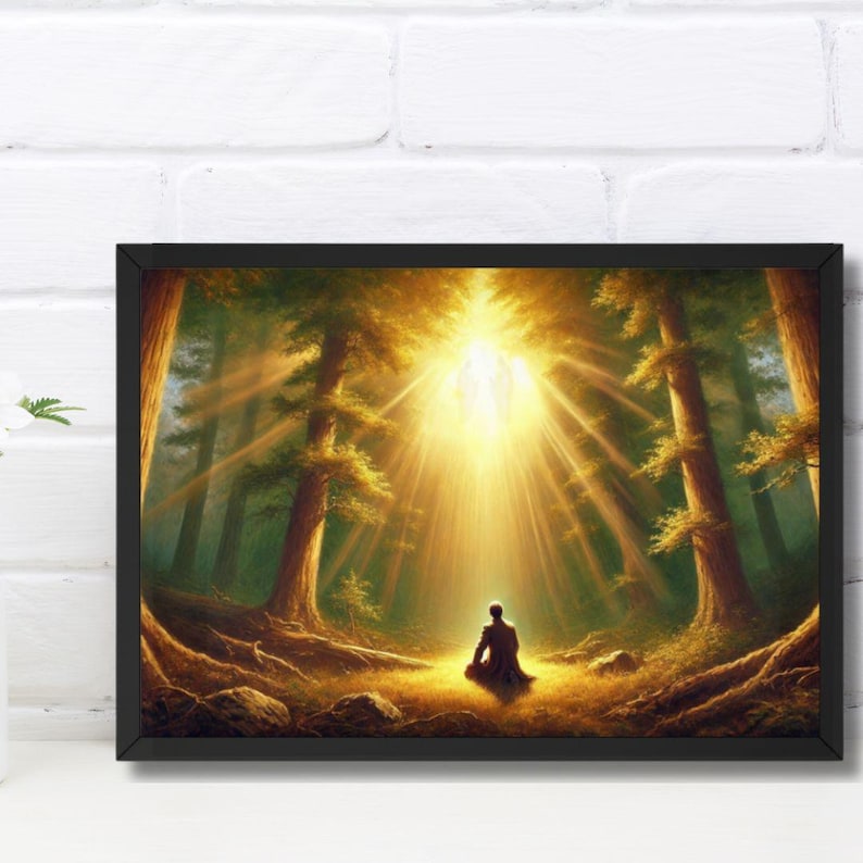 The First Vision | LDS Joseph Smith First Vision Painting, the ...