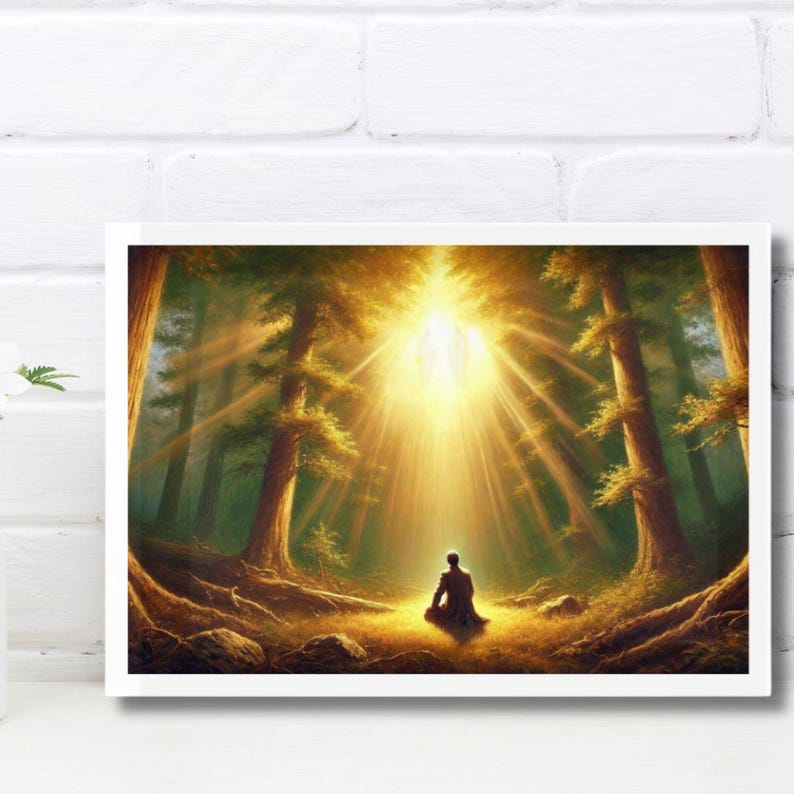 The First Vision | LDS Joseph Smith First Vision Painting, the ...