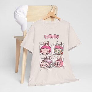 Pop Mart Labubu Cute Shirt, Monster Meme Shirt, Trending Labubu Cartoon ...