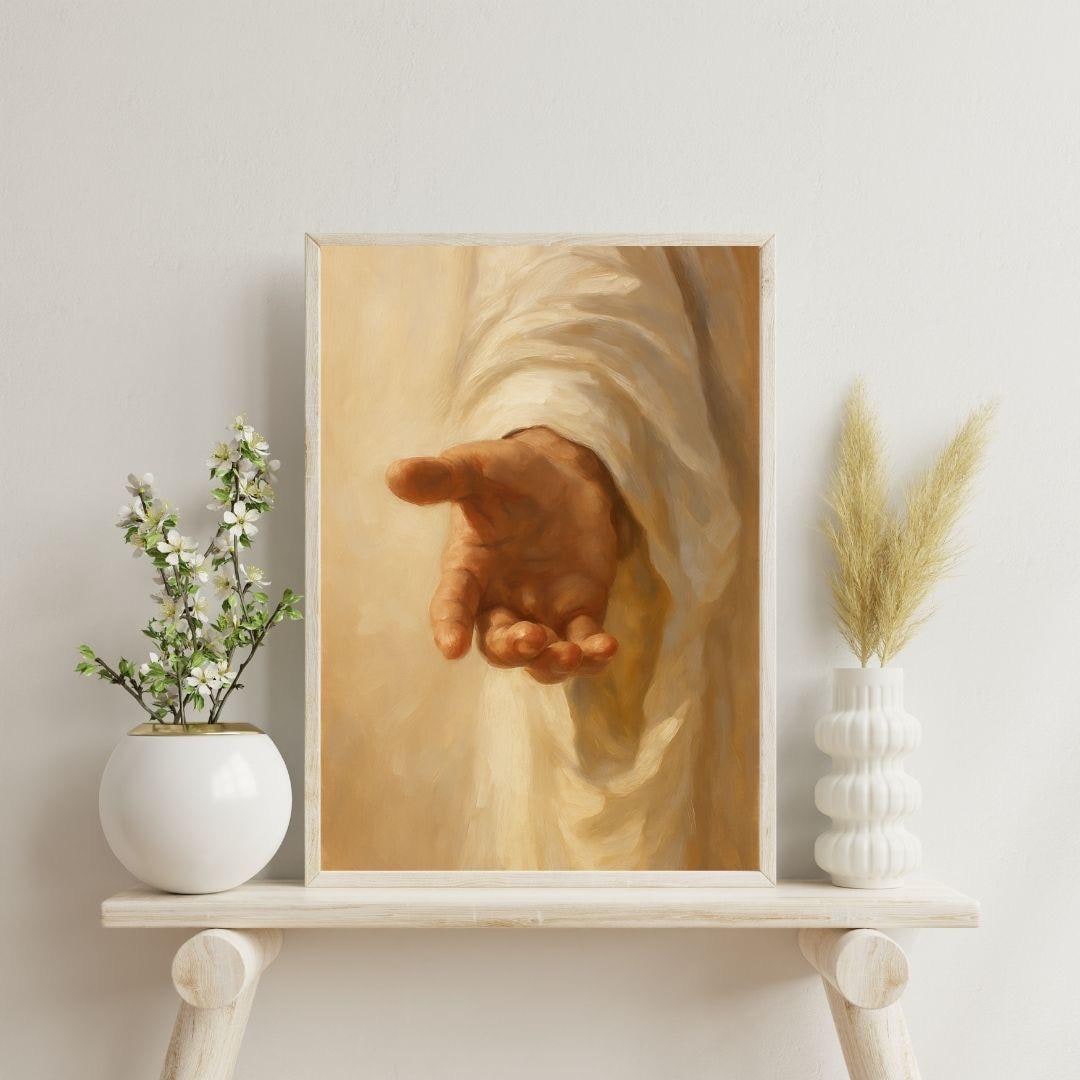 Walk With Me | Jesus Christ Outstretched Hand, Come Unto Me ...