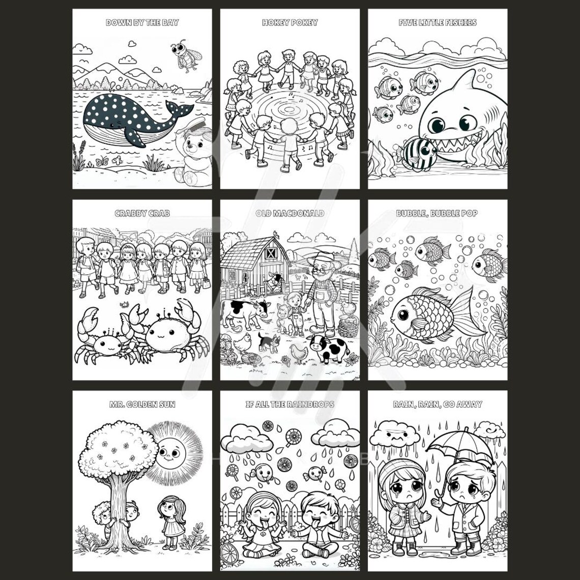 Ms Rachel Coloring Pages Ready to Print, Instant Download, Ms Rachel ...