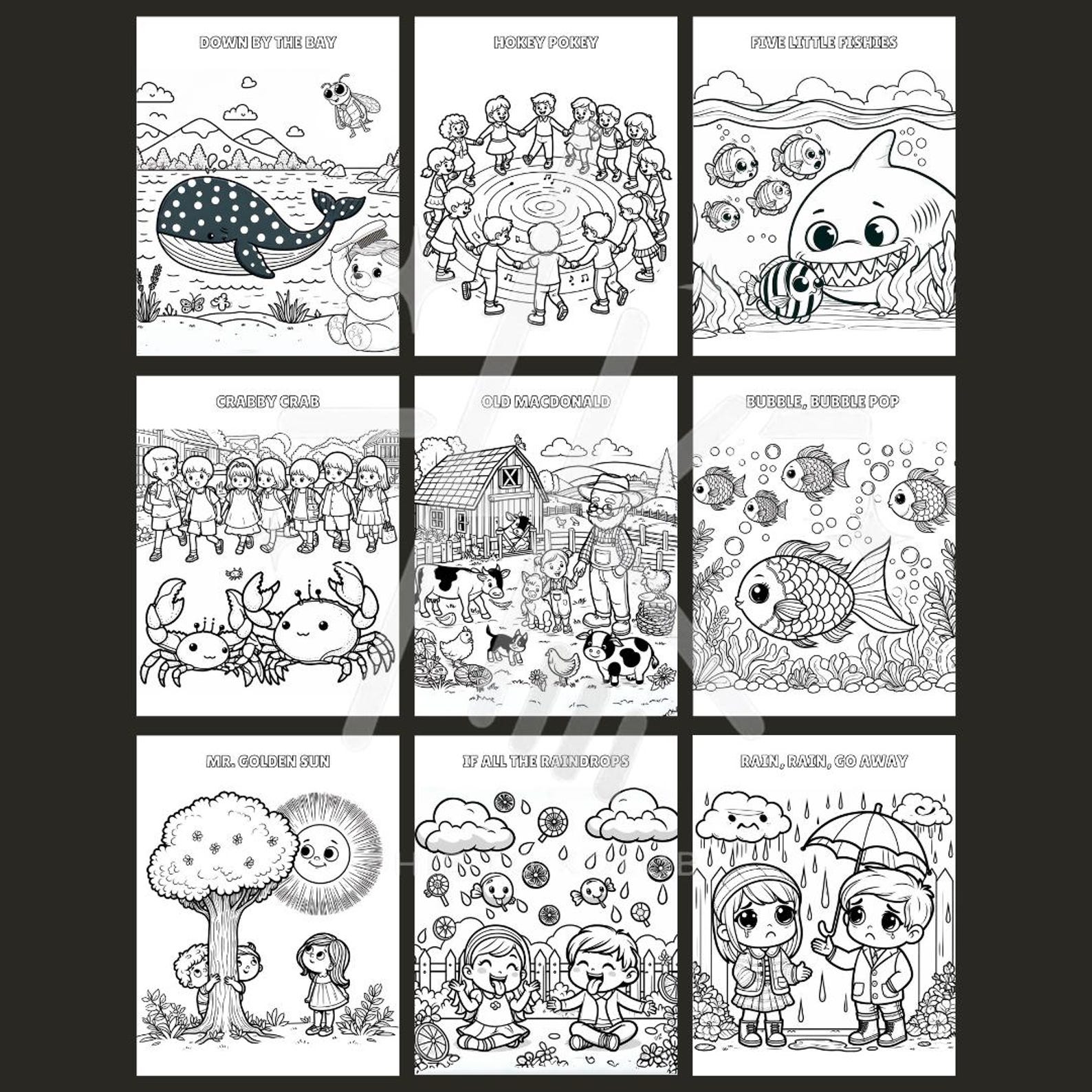 Ms Rachel Coloring Pages Ready to Print, Instant Download, Ms Rachel ...