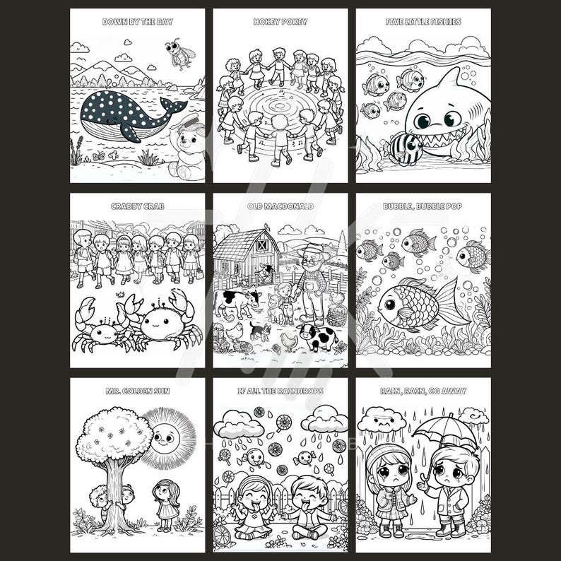 Ms Rachel Coloring Pages Ready to Print, Instant Download, Ms Rachel ...