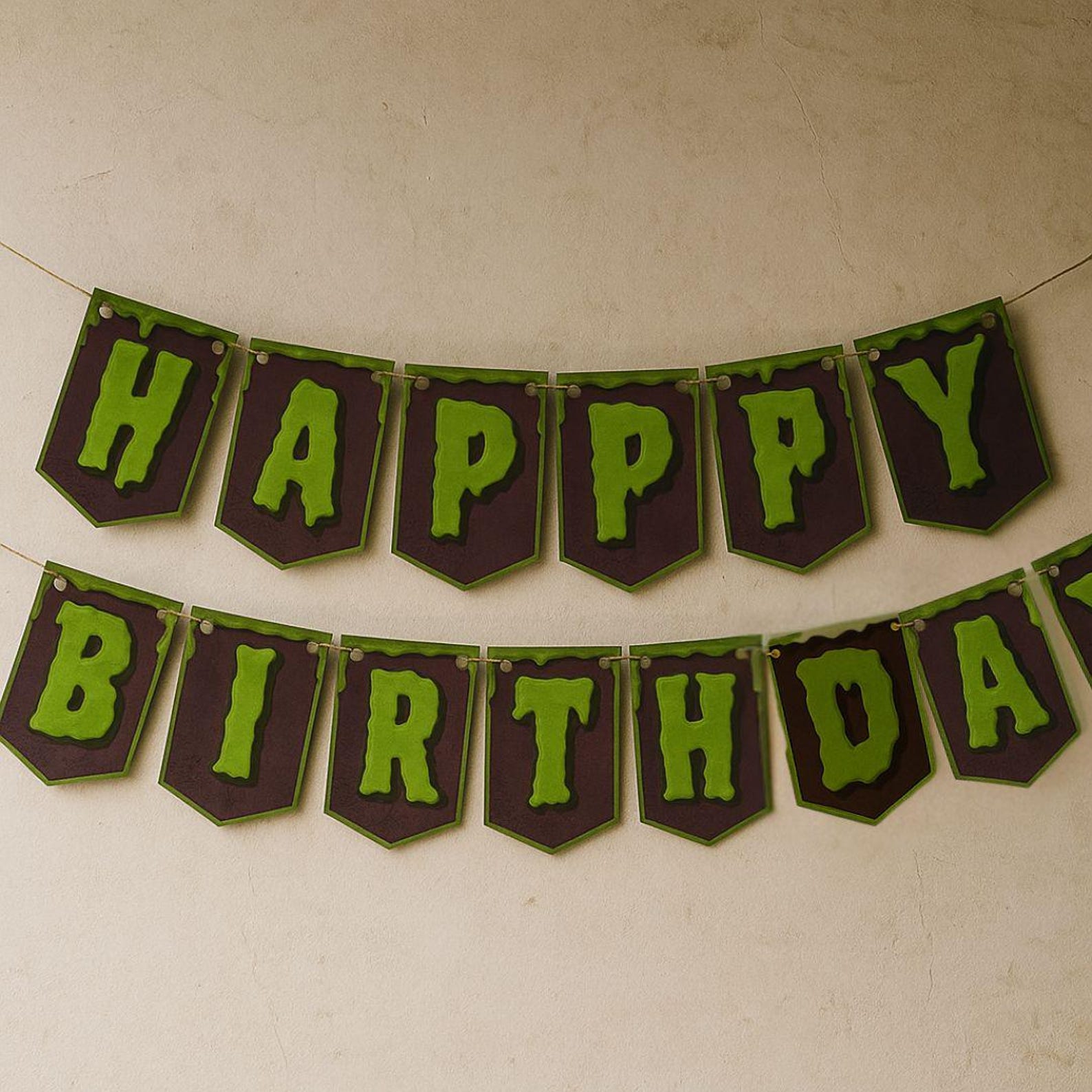 Goosebumps Birthday Banner Printable | Horror Party Decoration ...