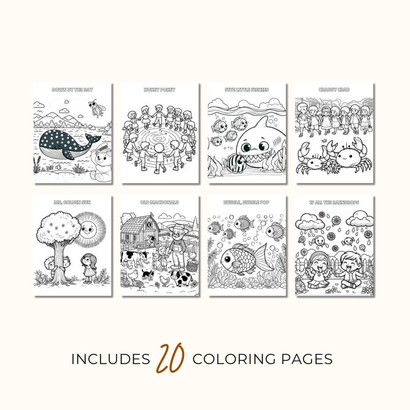 Ms Rachel Coloring Pages Ready to Print, Instant Download, Ms Rachel ...