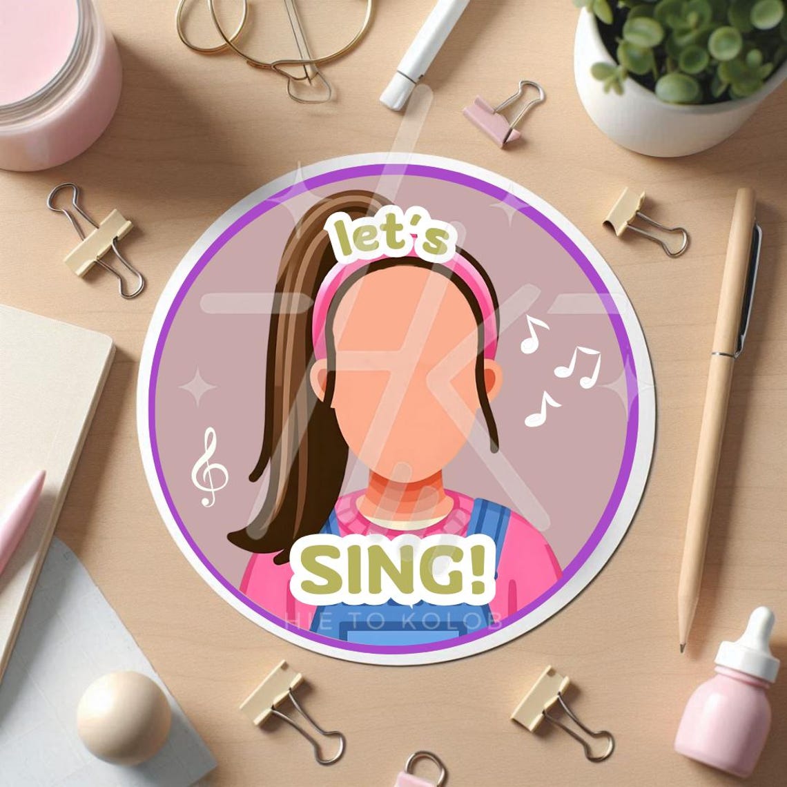 Ms Rachel Stickers, Words of Affirmation, Printable Digital Download ...