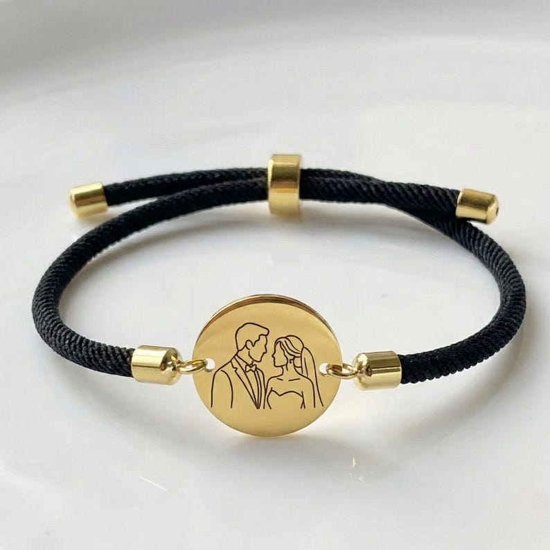 Custom Engraved Bracelet | Personalized Arm Candy Bracelet, Non Tarnish ...