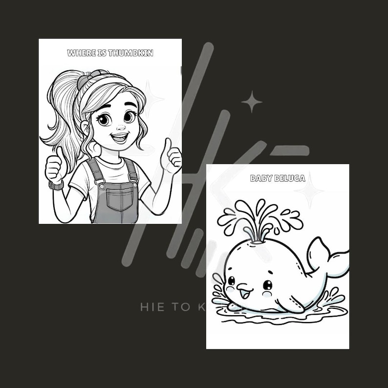 Ms Rachel Coloring Pages Ready to Print, Instant Download, Ms Rachel ...