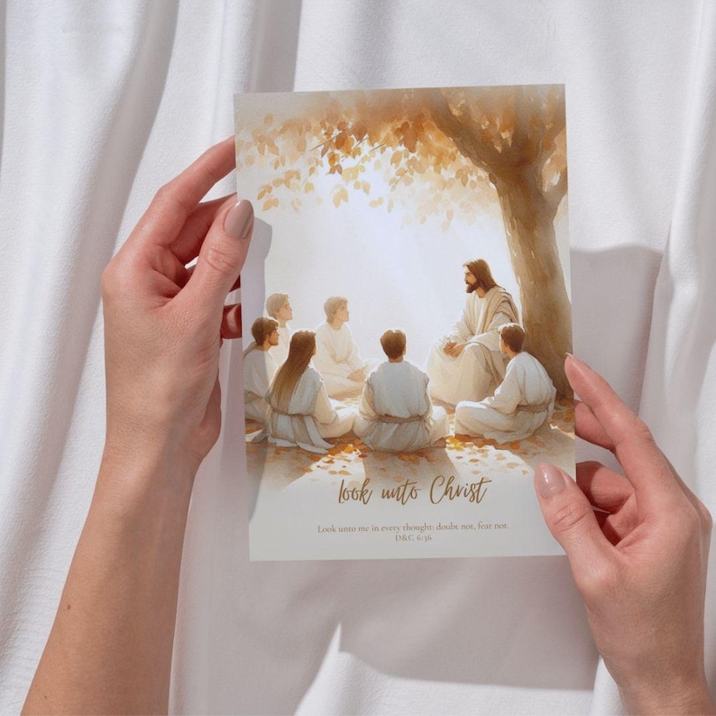 LDS Youth Theme 2025 | Look Unto Christ, Jesus Christ With Youth ...