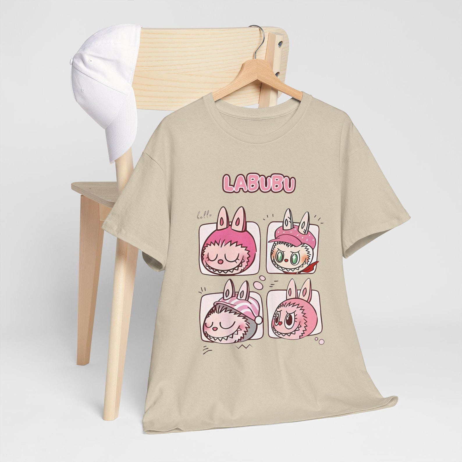 Pop Mart Labubu Cute Shirt, Monster Meme Shirt, Trending Labubu Cartoon ...