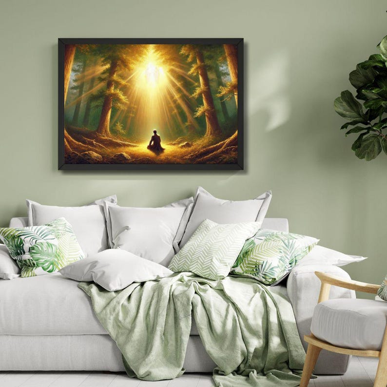 The First Vision | LDS Joseph Smith First Vision Painting, the ...