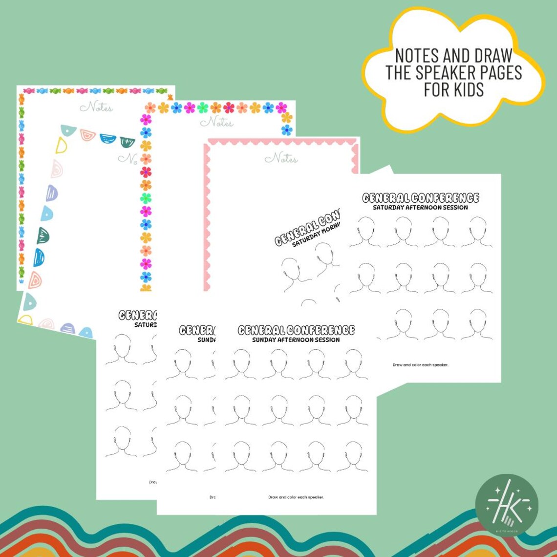 LDS General Conference Family Activity Packet, General Conference Kids ...