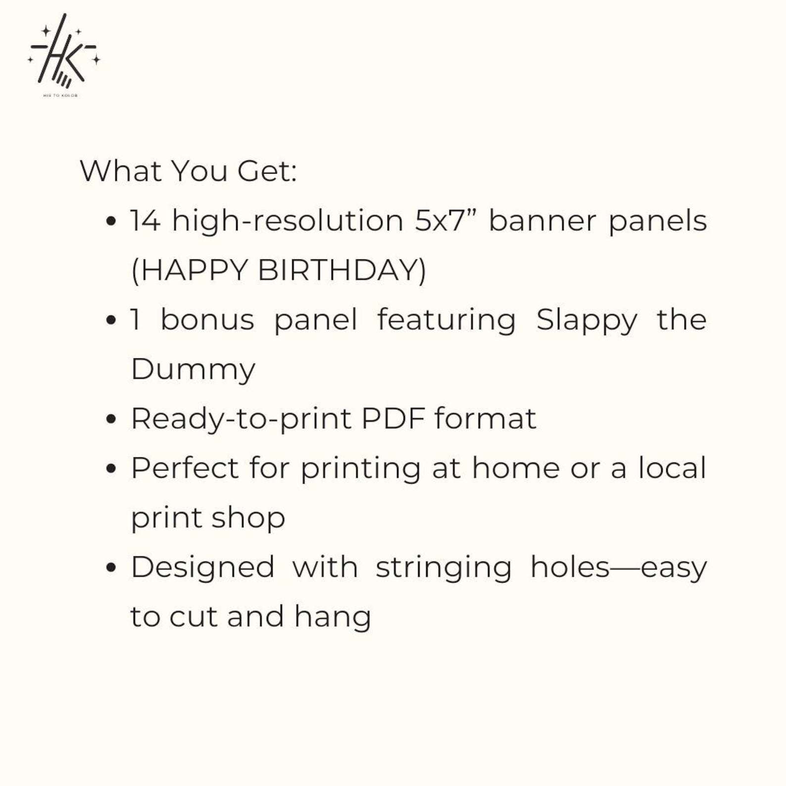 Goosebumps Birthday Banner Printable | Horror Party Decoration ...